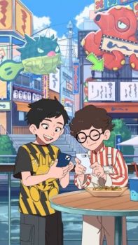 Sora to Umi no Michibiki Countdown CMs (anime) - Postacie, Shinden, Shinden